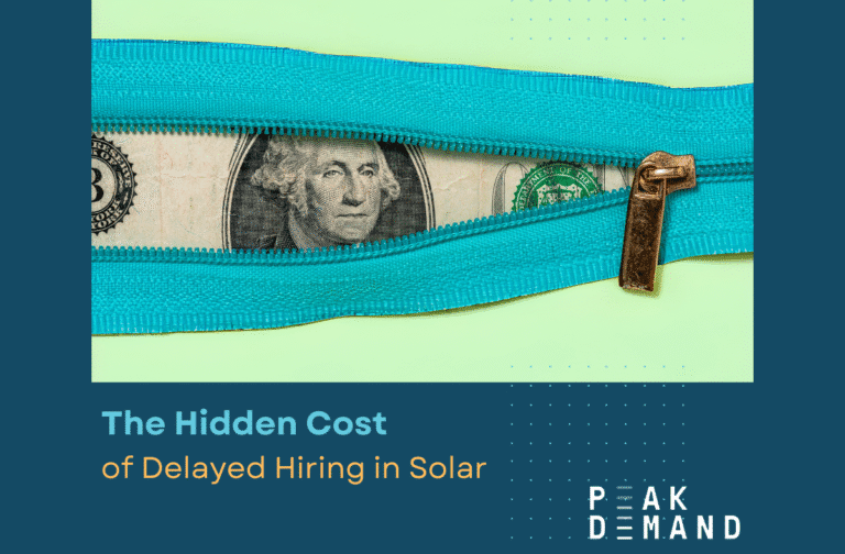 The Hidden Cost of Delayed Hiring in Solar Projects